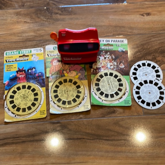 disney view master | Toys | Vintage Viewmaster Bundle Disney Sesame ...